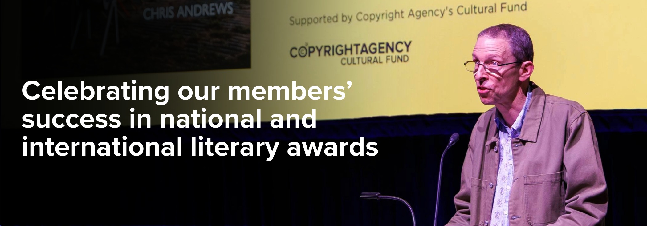 Celebrating our members’ success in national and international literary ...